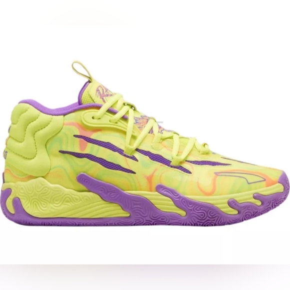 Puma | Shoes | Puma X Lamelo Ball Mb3 Spark 3798980 Yellow Purple ...